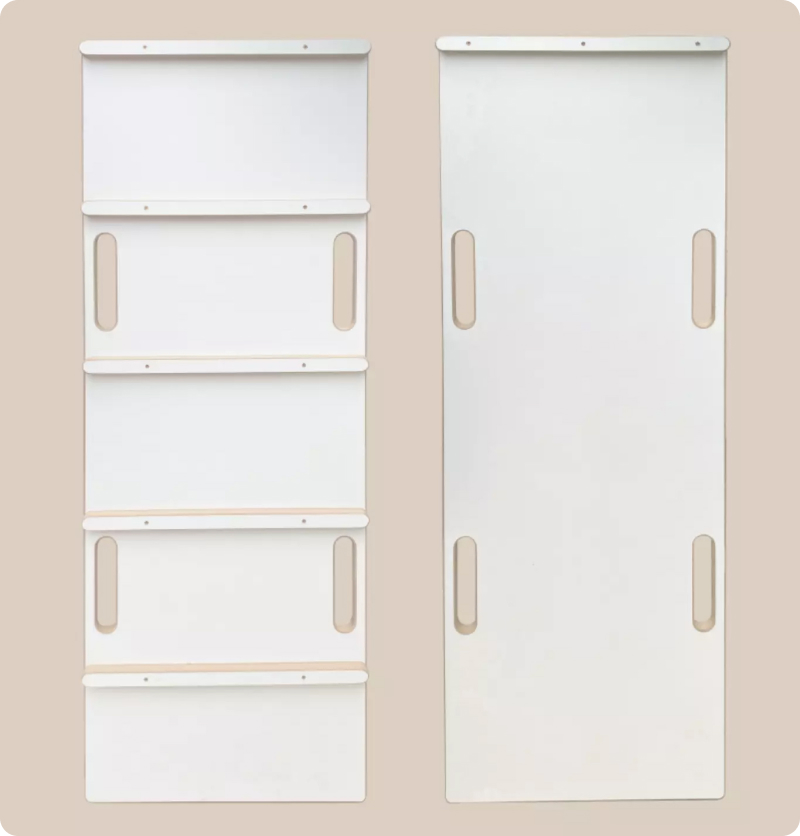 Montessori Pikler Dreieck - sicheres Kletterspielzeug aus Holz ...